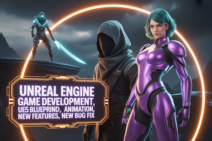 Do unreal engine game development, develop unreal engine game, ue5 ...