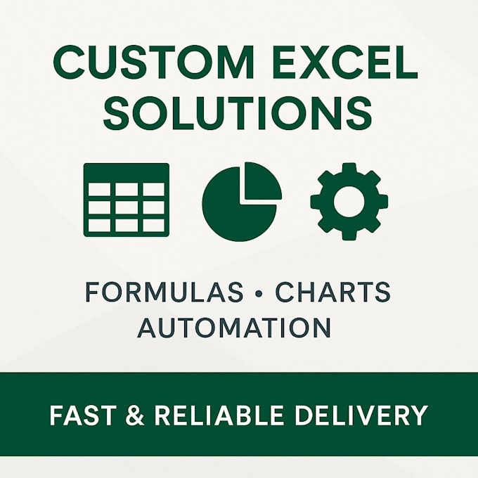 Excel sheet creation service by Asersware1 | Fiverr