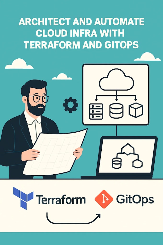 Architect and automate cloud infra with terraform and gitops by Theserverguy | Fiverr