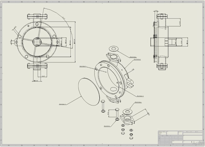 Do 3d cad design, 2d technical drawing, 3d modeling by Archimoves01 | Fiverr