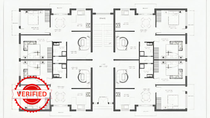 Design,review,stamp architectural 2d floor plan mep plans with autocad ...