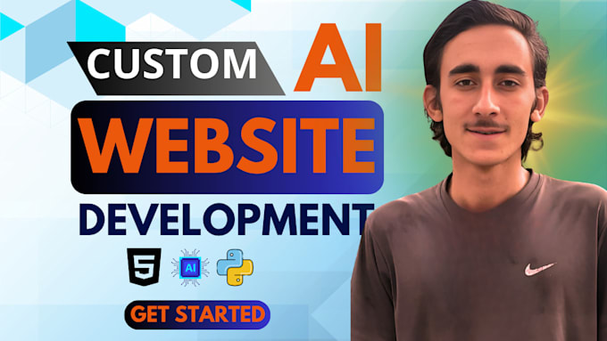 Develop ai website, ai chatbot, ai web application, ai software and saas by Qalandar424 | Fiverr