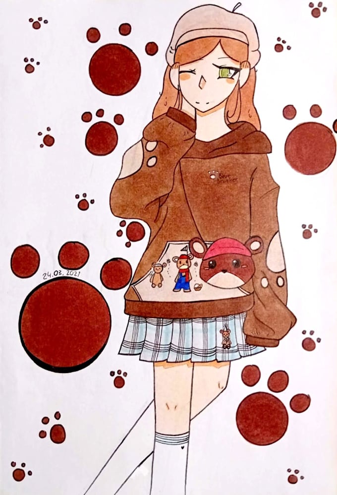 Draw custom illustrations and your ideas in my unique style by Craft ...