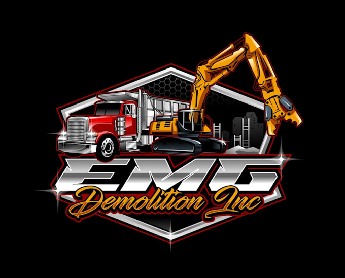 Do professional luxury demolition logo by Maximilia_faith | Fiverr