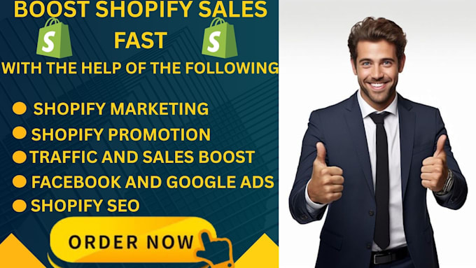 Boost your shopify sales with expert marketing, seo, ads, and traffic ...