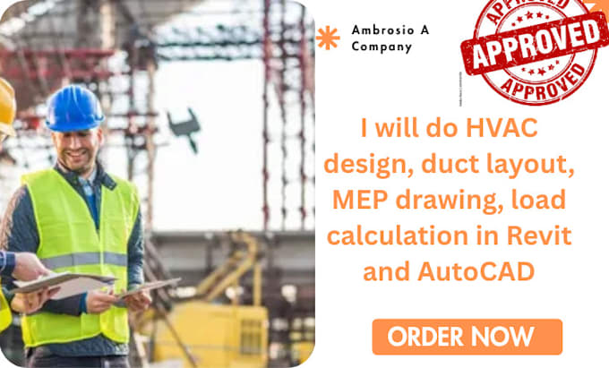 Do hvac design, duct layout, mep drawing, load calculation in revit and ...