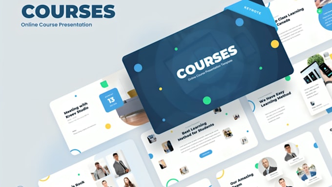 Design pitch deck, course slides, workshop, and webinar presentation ...