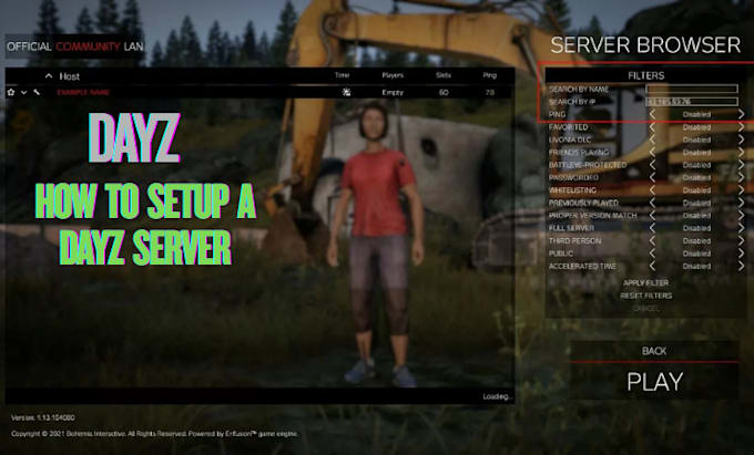 Setup and mod ur console dayz server by Lynnbohnert | Fiverr