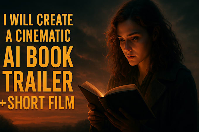 Create cinematography ai book trailer movie short film teaser, veo3 ...