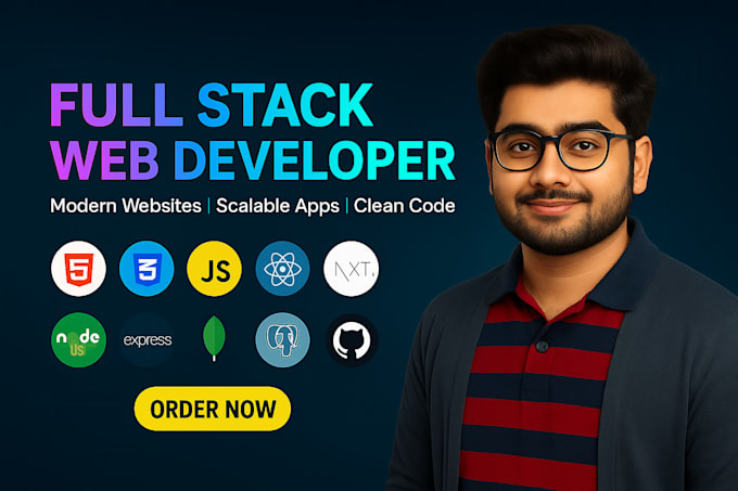 Be your full stack web developer software developer front end backend developer by Naveedkh1 ...