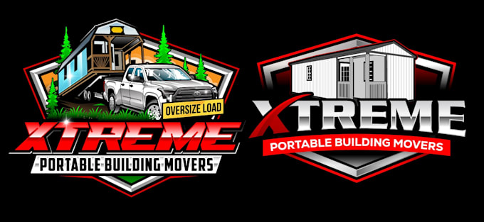 Design professional portable building logo in illustrator design by ...