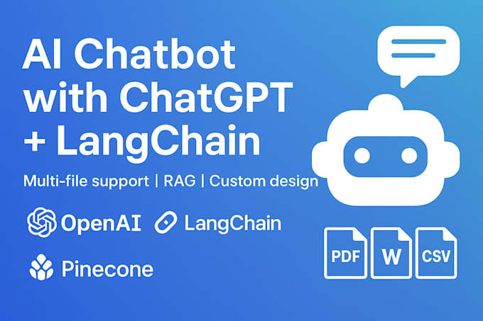 Desenvolver chatbots de ia com chatgpt langchain openai e pinecone