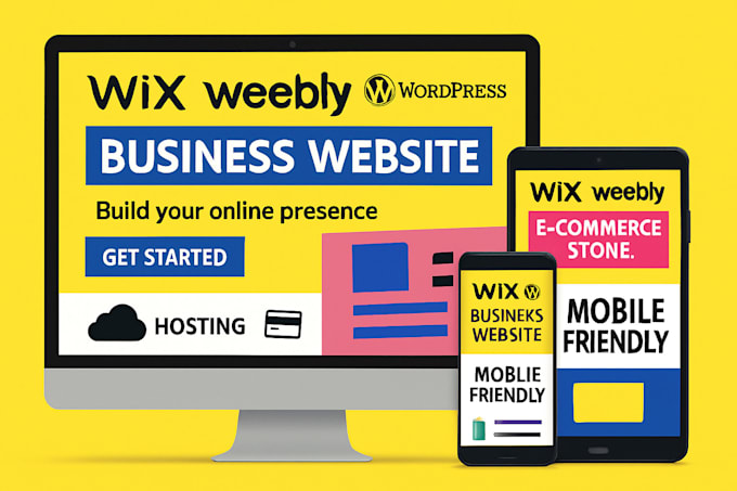 Design or redesign wordpress weebly wix business website by Tayyabakhan777 | Fiverr