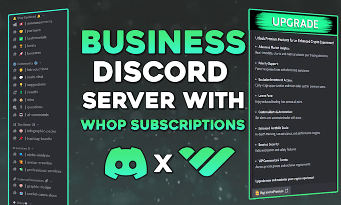 Setup a discord server for your business, crypto, or brand by Faizanr ...