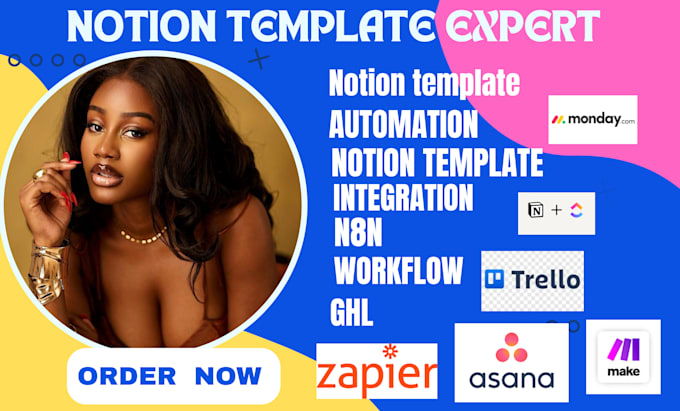 Set Up Notion Template Clickup Trello Notion Asana Monday Crm Ghl Monday Com By Javispeller1