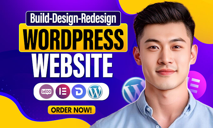 Build, design or redesign wordpress website, business website development by Ahsan_wp_expert ...