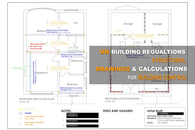 Do uk building regulation structural drawings and calculations report ...