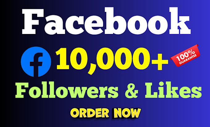 Buy 1k to 10k facebook page like and followers organically by Likaku_w ...