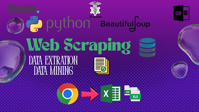 Do a script for web scraping with python by Agustin_starck | Fiverr