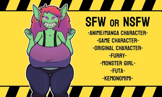 Draw anime art sfw, nsfw, fanart, and character design by Shiro_d | Fiverr