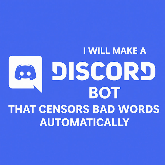 Make a discord bot that censors bad words automatically by Efegulerlj ...