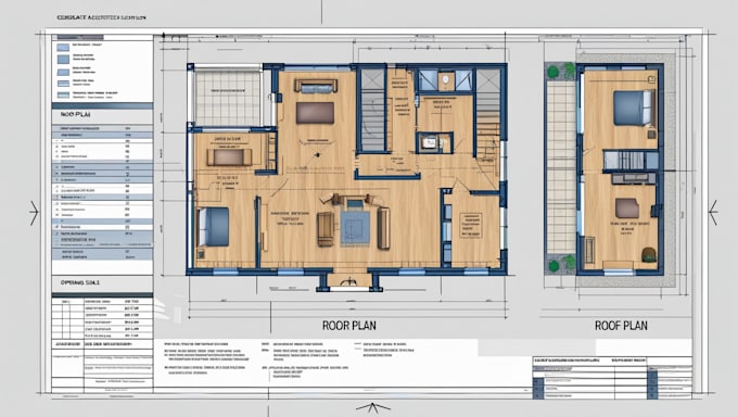 Create architectural drawing construction drawing for building permit ...