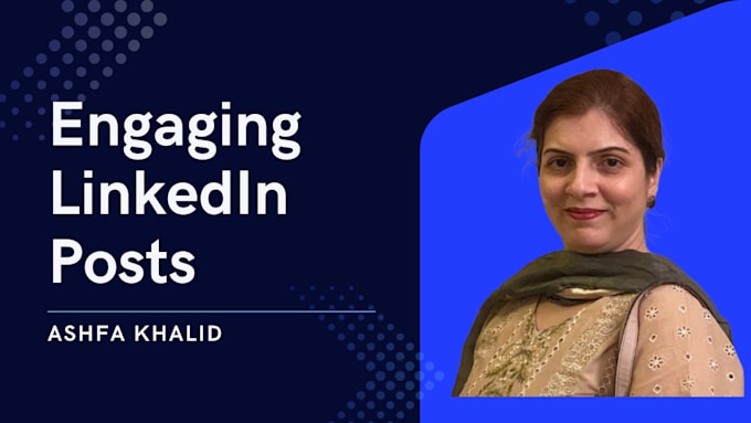 Create engaging linkedin posts and visual content by Ashfakhalid_6 | Fiverr