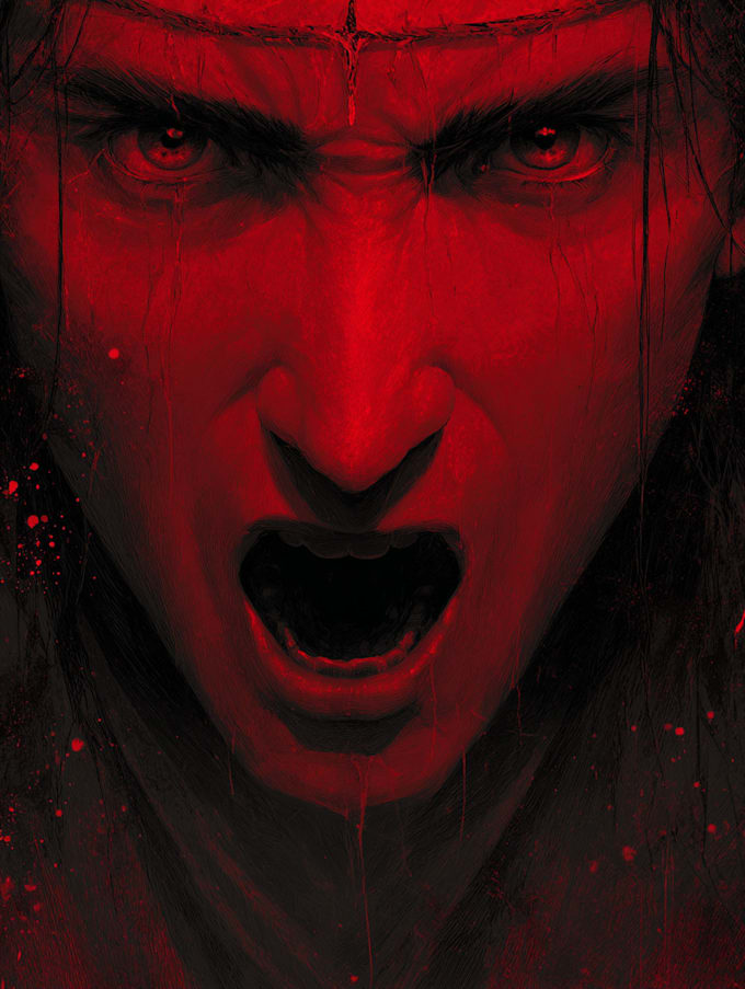 Draw fantasy or horror character illustration by Keenanalaniz | Fiverr