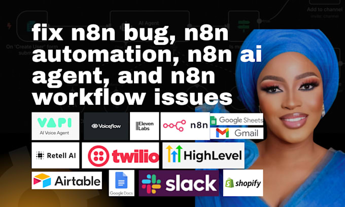 Fix n8n bugs n8n automation n8n ai agent n8n workflow issues n8n api n8n webhook by B_olamide ...