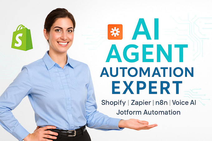 Build and setup ai agents automations n8n zapier zap voice ai agent and jotform by ...
