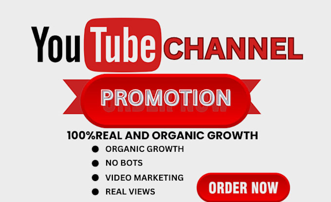 Help you grow your youtube channel organically by Lovie_digitals | Fiverr