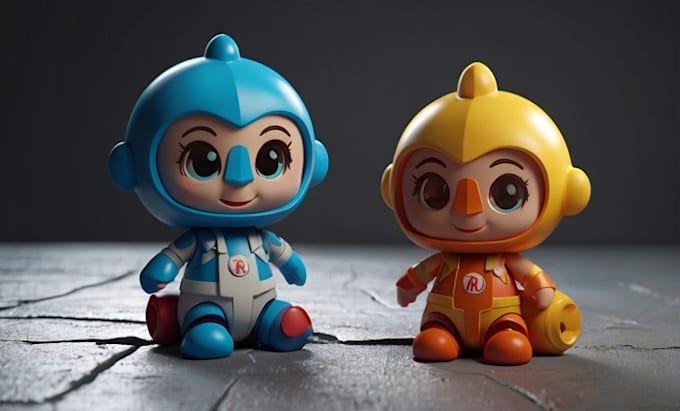 Do professional 3d character toy models by Maxey_matey | Fiverr