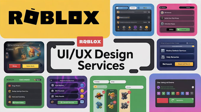 Create professional roblox ui,ux,gui for your roblox game,multiplayer game ui by Alexanderdonal ...