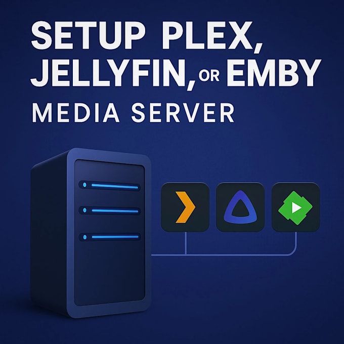 Setup and configure plex, jellyfin on linux, contabo vps, window by ...