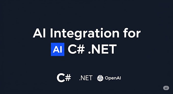 Integrate openai gpt api into your csharp dotnet application by Jessen109 | Fiverr