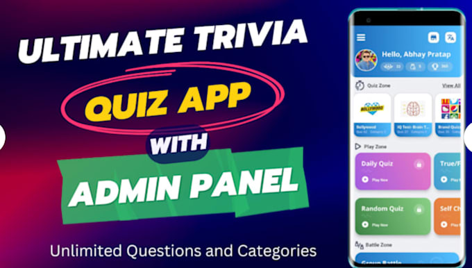 Develop flutter quiz app with timer scoring and leaderboard by Rehman ...