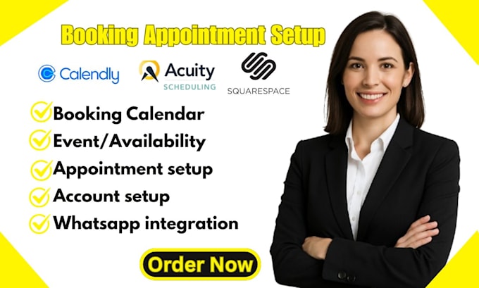 Set up simplebookme acuity scheduling calendly whatsapp integration ...