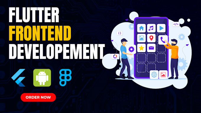 Design responsive flutter frontend screens with clean ui by Myounis426 | Fiverr