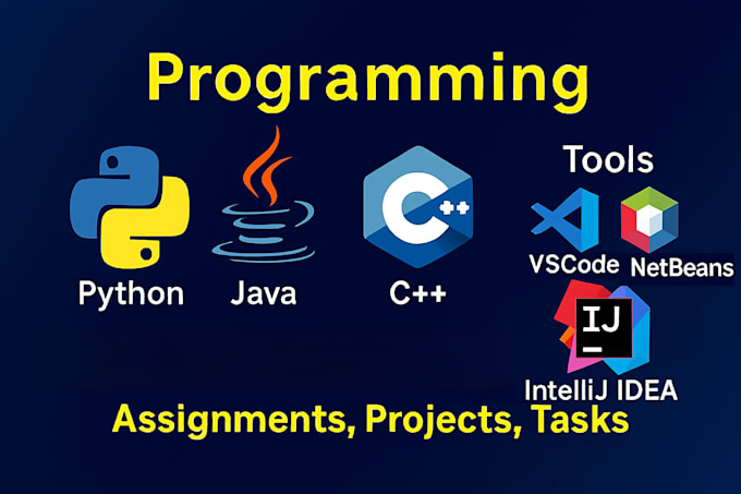 Solve java, python, c, and cpp programming projects and tasks by Asjidbscs | Fiverr