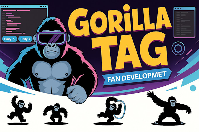 Create a custom vr gorilla tag fan game for you by Philip_tag | Fiverr