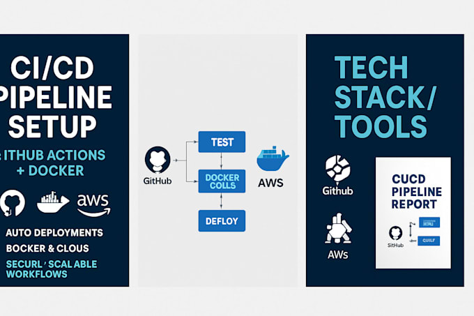 Set up a cicd pipeline using github actions and docker by Misbah_ashiq | Fiverr