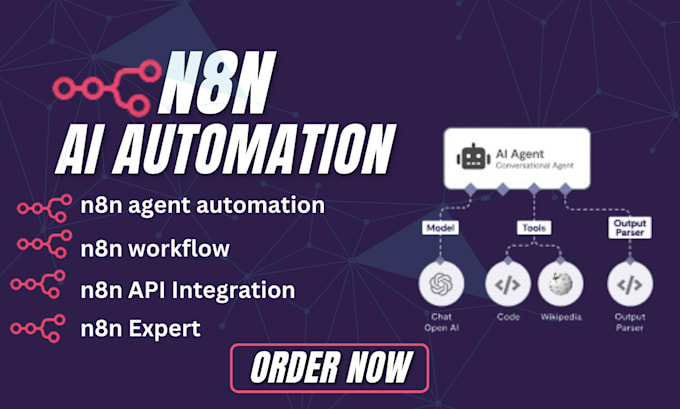 N8n automation n8n agent n8n workflow n8n ai agent n8n integration n8n expert by Web_solutionst ...