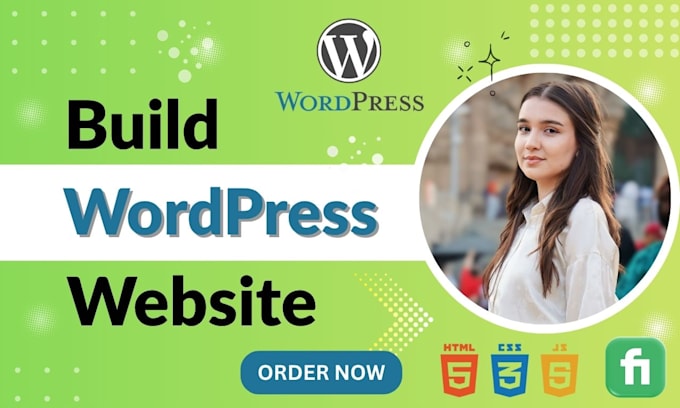 Create, design, redesign, develop, update, clone, or optimize a wordpress by Khizariqbal331 | Fiverr