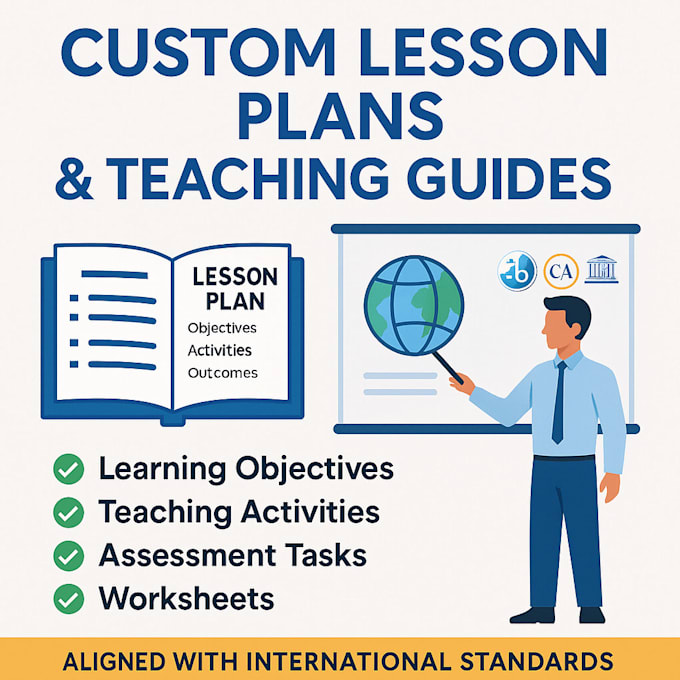 Create lesson plans and teaching guides by Albert_hope | Fiverr