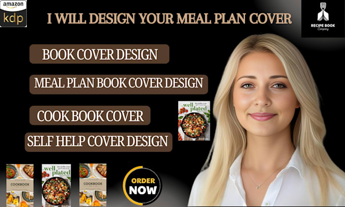 Book cover design and your meal plan cover design on amazon by ...