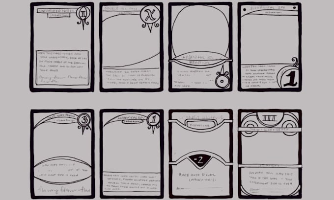 Design card game prototype card deck card game layout design by Adebosecards | Fiverr