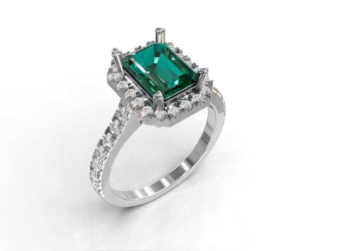 Custom 3d cad jewelry design by Aseprizal | Fiverr