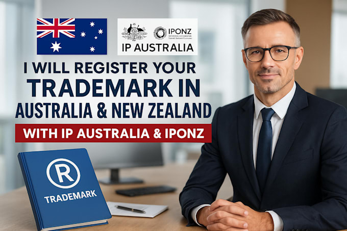 Register your trademark in australia, new zealand with ip australia and iponz by Officialrich2 ...