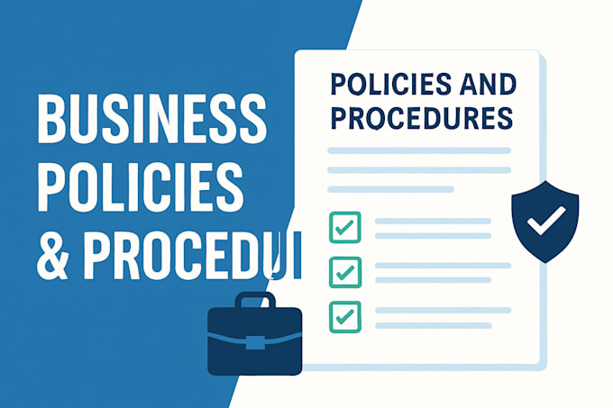 Write custom business policies and sops tailored to your needs by ...