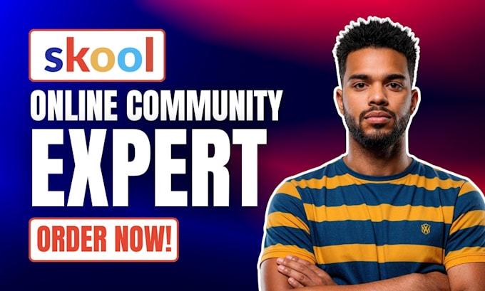 Setup skool online community skool management skool online course setup skool by Joe_simon4 | Fiverr